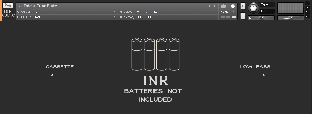 Batteries Not Included – Ink Audio
